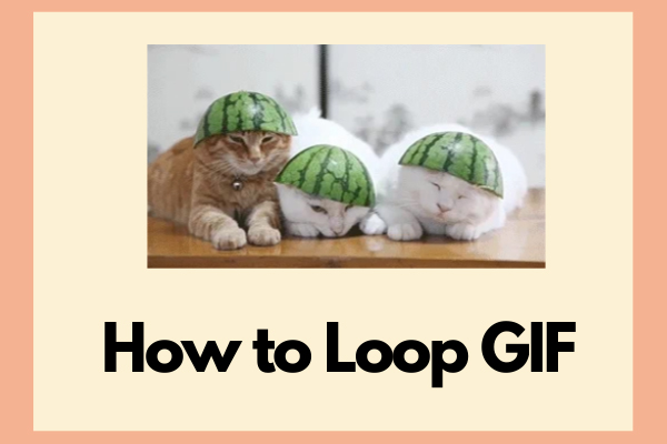 How To Loop GIF Continuously Or Stop GIF From Looping MiniTool MovieMaker