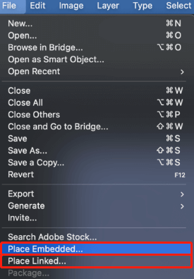How to Insert Image in Photoshop? (3 Methods)