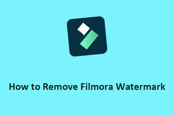 How to Remove Filmora Watermark for Free