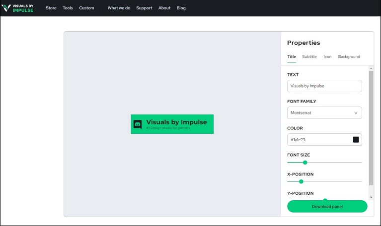Twitch Panel Maker Makes Your Channel Attractive and Distinctive