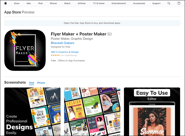 Top 5 Apps to Create Flyers in 2024 | Free & Cheap