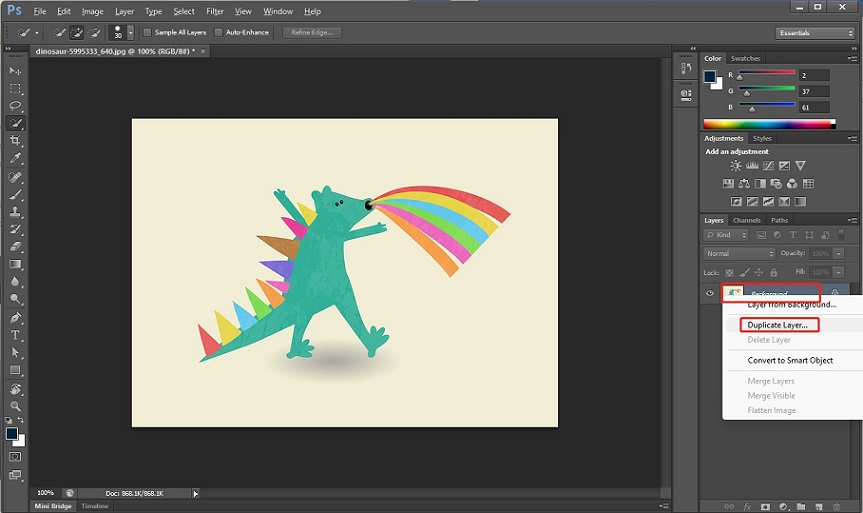 A Guidance on How to Change Background Color in Photoshop