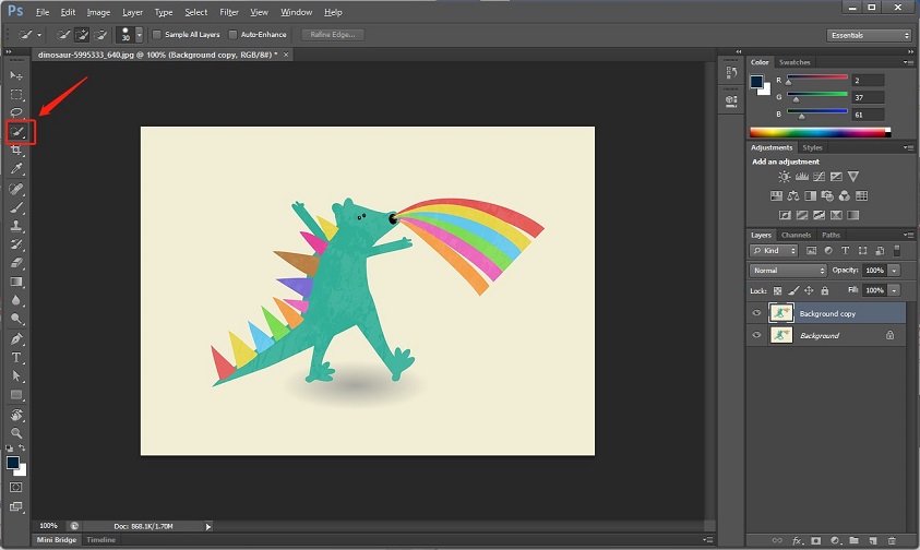 A Guidance on How to Change Background Color in Photoshop
