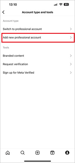 Create Instagram Business Account from Personal Account