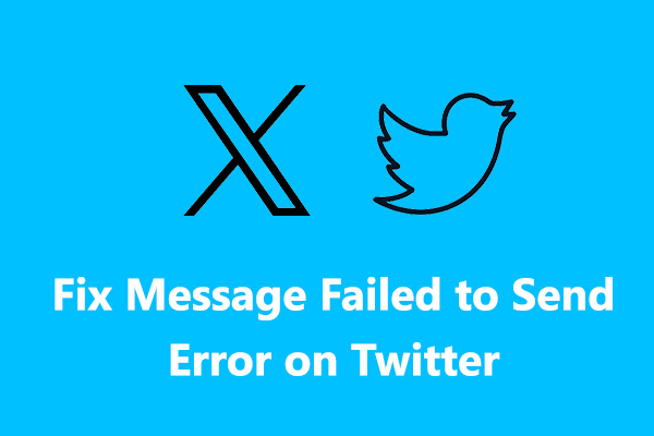 Instant Fixes for Twitter Message Failed to Send Error