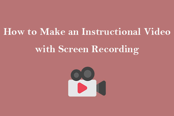 How to Make an Instructional Video with Screen Recording