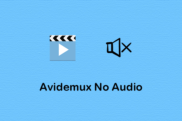 [Quick Guide] How to Fix Avidemux No Audio Issue?