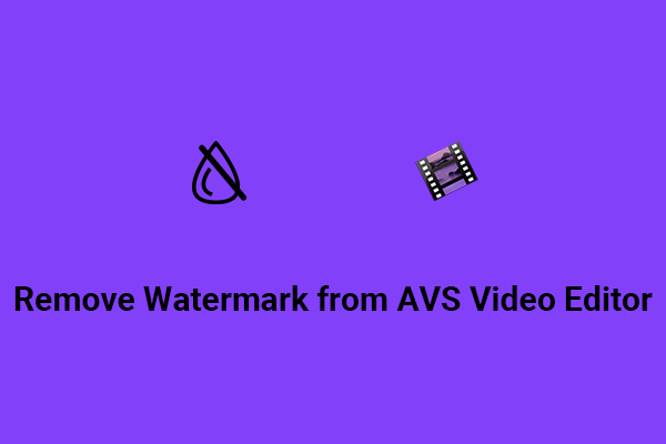 How to Remove Watermark from AVS Video Editor? 2 Ways