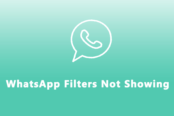 Instant Fixes for WhatsApp Filters Not Showing in Video Calls