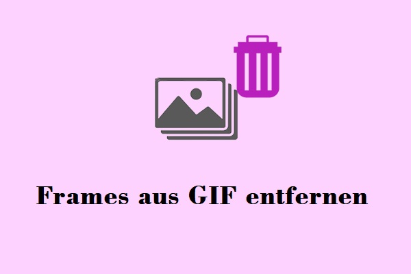 So entfernen Sie Frames aus GIFs – 3 Wege