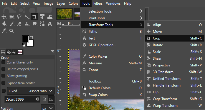 How To Crop In GIMP Quickly And Easily MiniTool MovieMaker