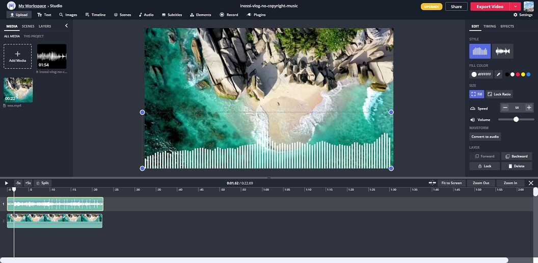 3 Best Audio Visualizers to Make an Audio Waveform Music Video ...