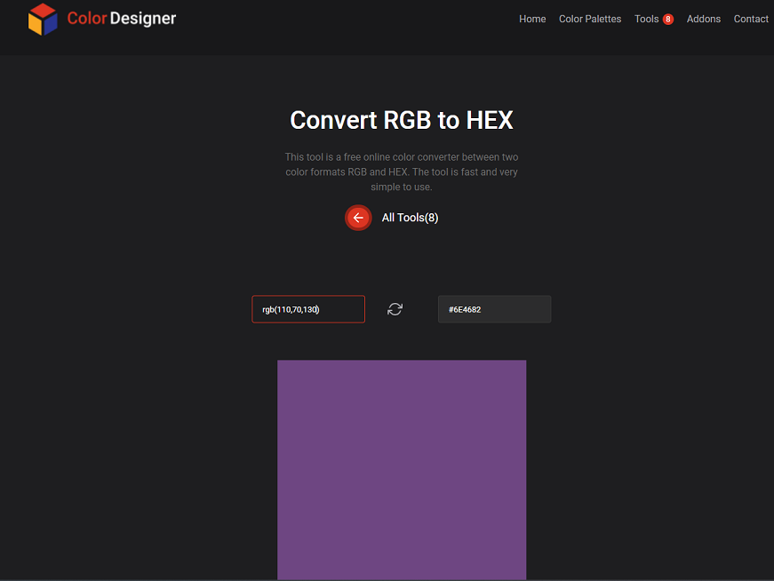 How To Convert RGB To Hex And Hex To RGB Free Online