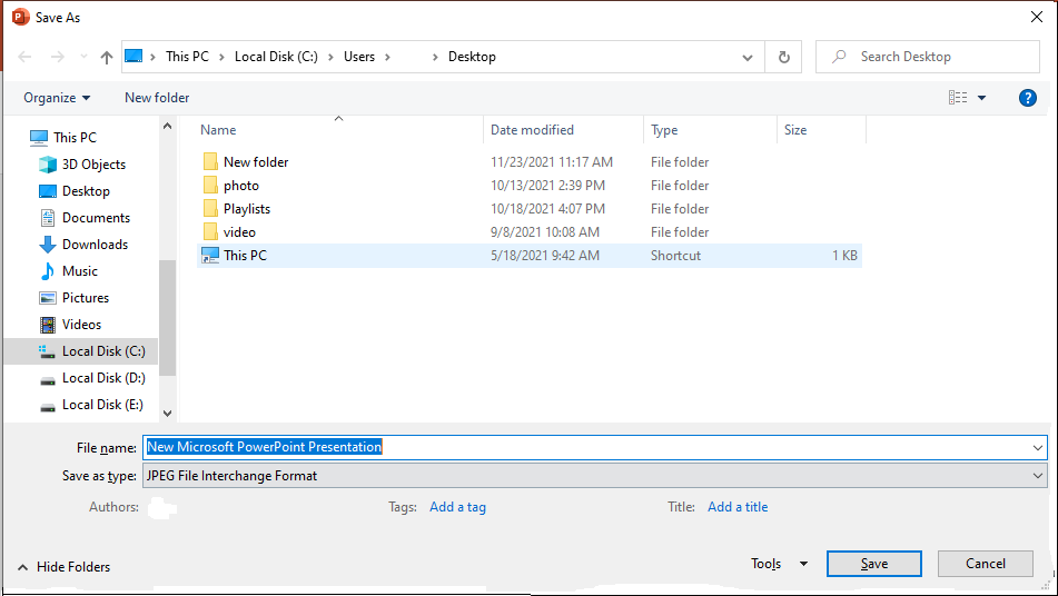 How To Save PowerPoint Slide As An Image With High Quality MiniTool MovieMaker