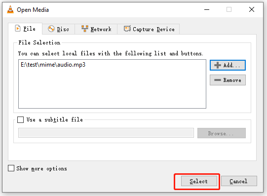 How To Add External Audio Track To Video In VLC Media Player MiniTool MovieMaker
