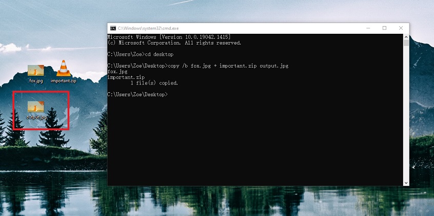 How to Hide Files in an Image on Windows [2 Ways] - MiniTool MovieMaker