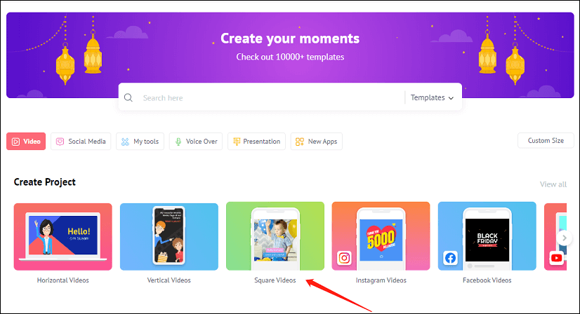 How to Make a Video Square with Different Square Video Makers ...