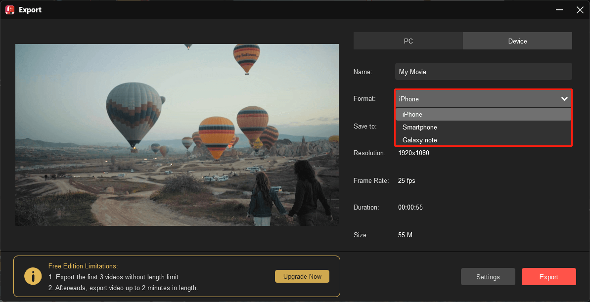 How to Save a Video to PC & Device | MiniTool MovieMaker Tutorial ...